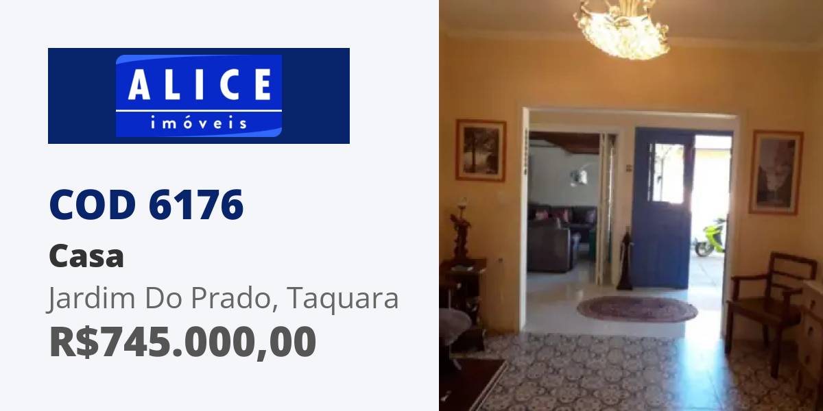 Casa em Francisco Emilio Muller bairro Jardim Do Prado - Jardim Do ...