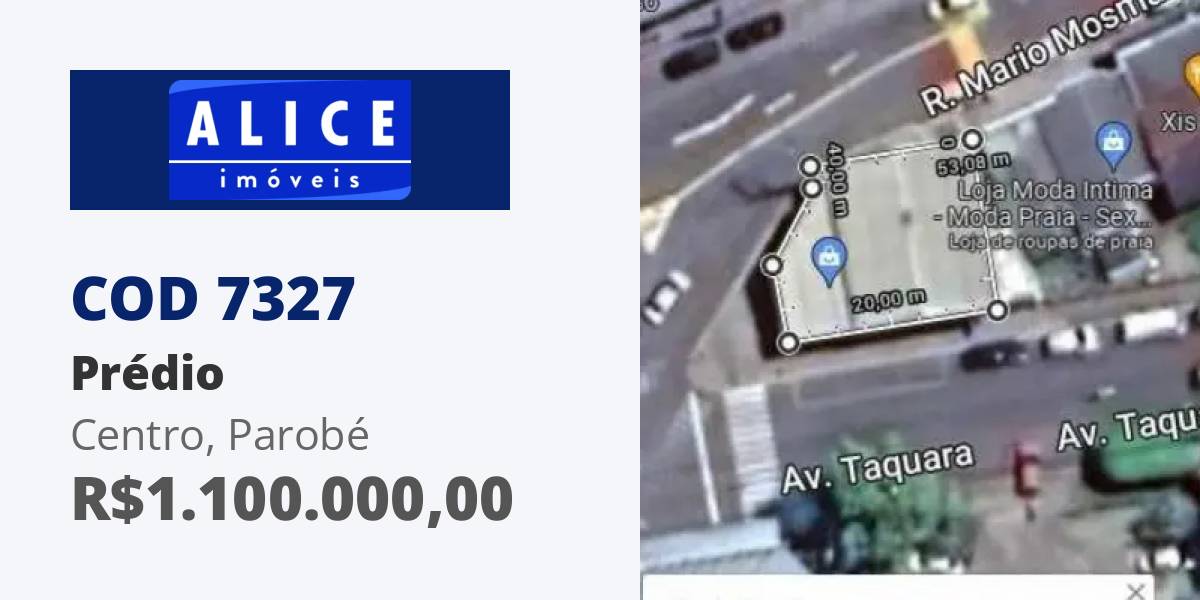 Prédio em Rua Dr Legendre bairro Centro - Centro, Parobé [7327] - Alice ...